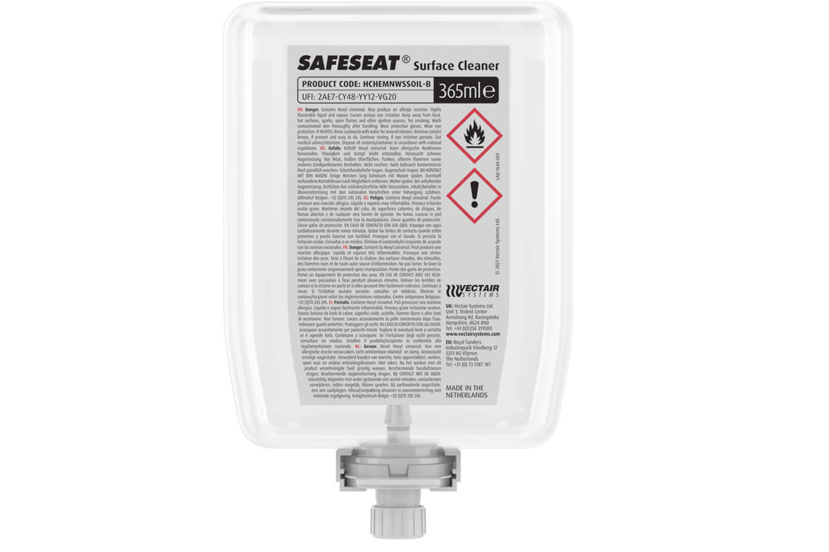 Safe Seat Surface Cleaner Refill - WHC